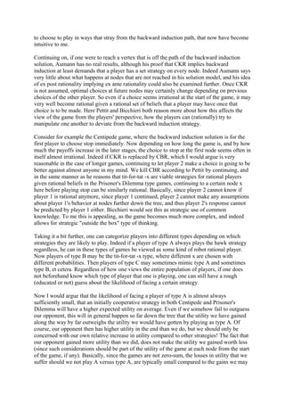 Backward Induction | DOC