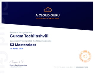 S3 Masterclass | PPT