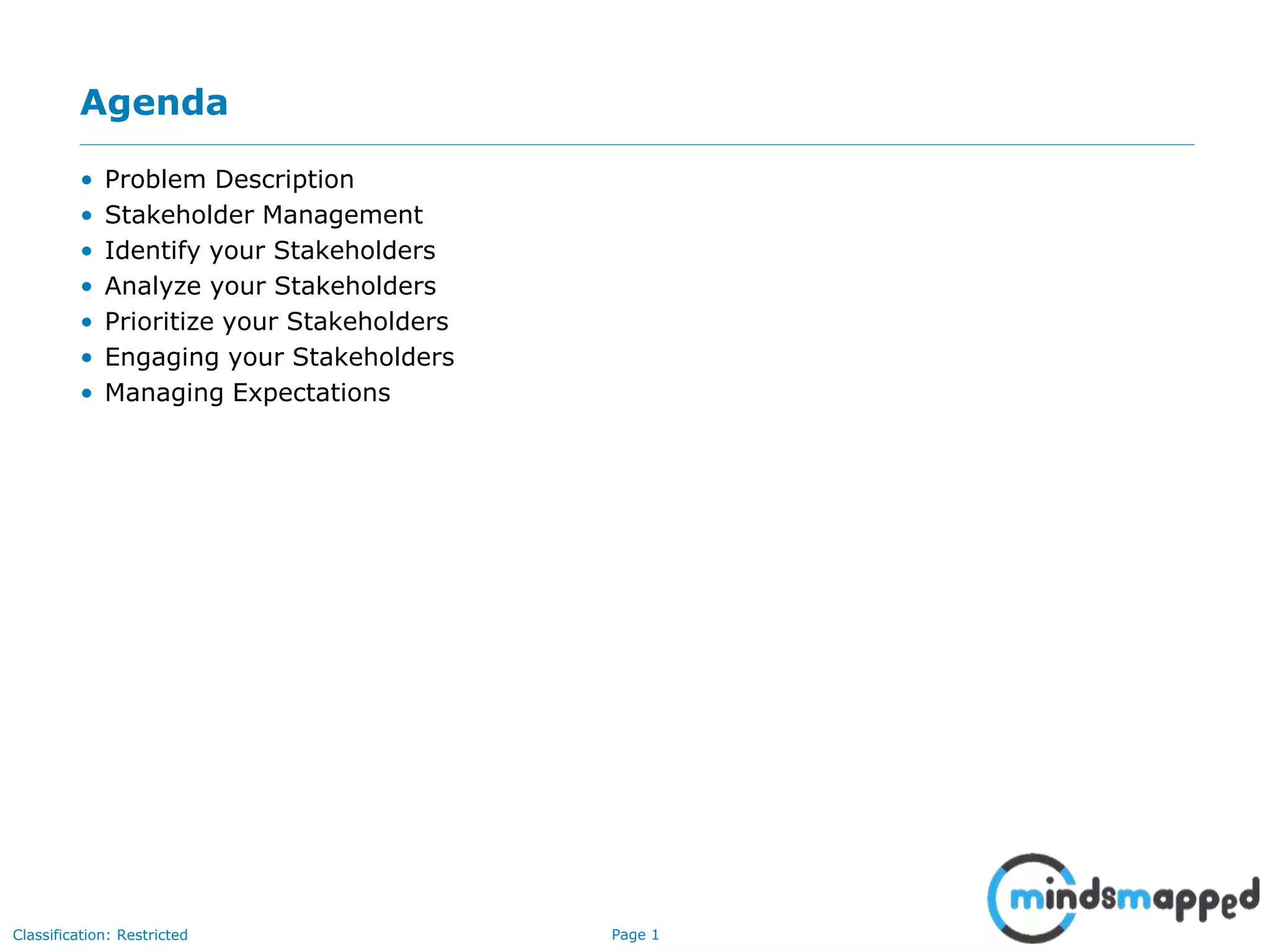 Stakeholder Management | PPSX