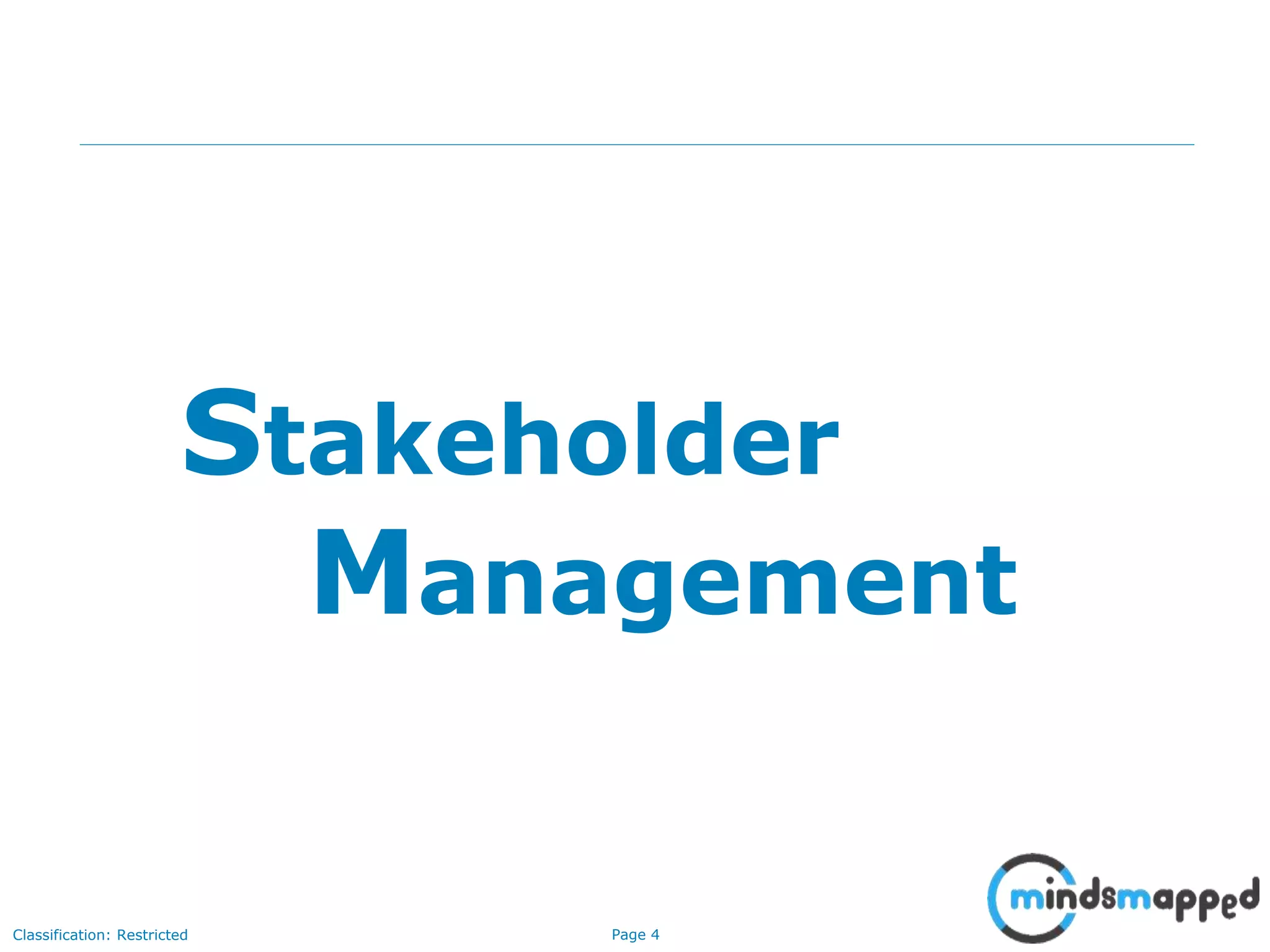 Stakeholder Management | PPSX