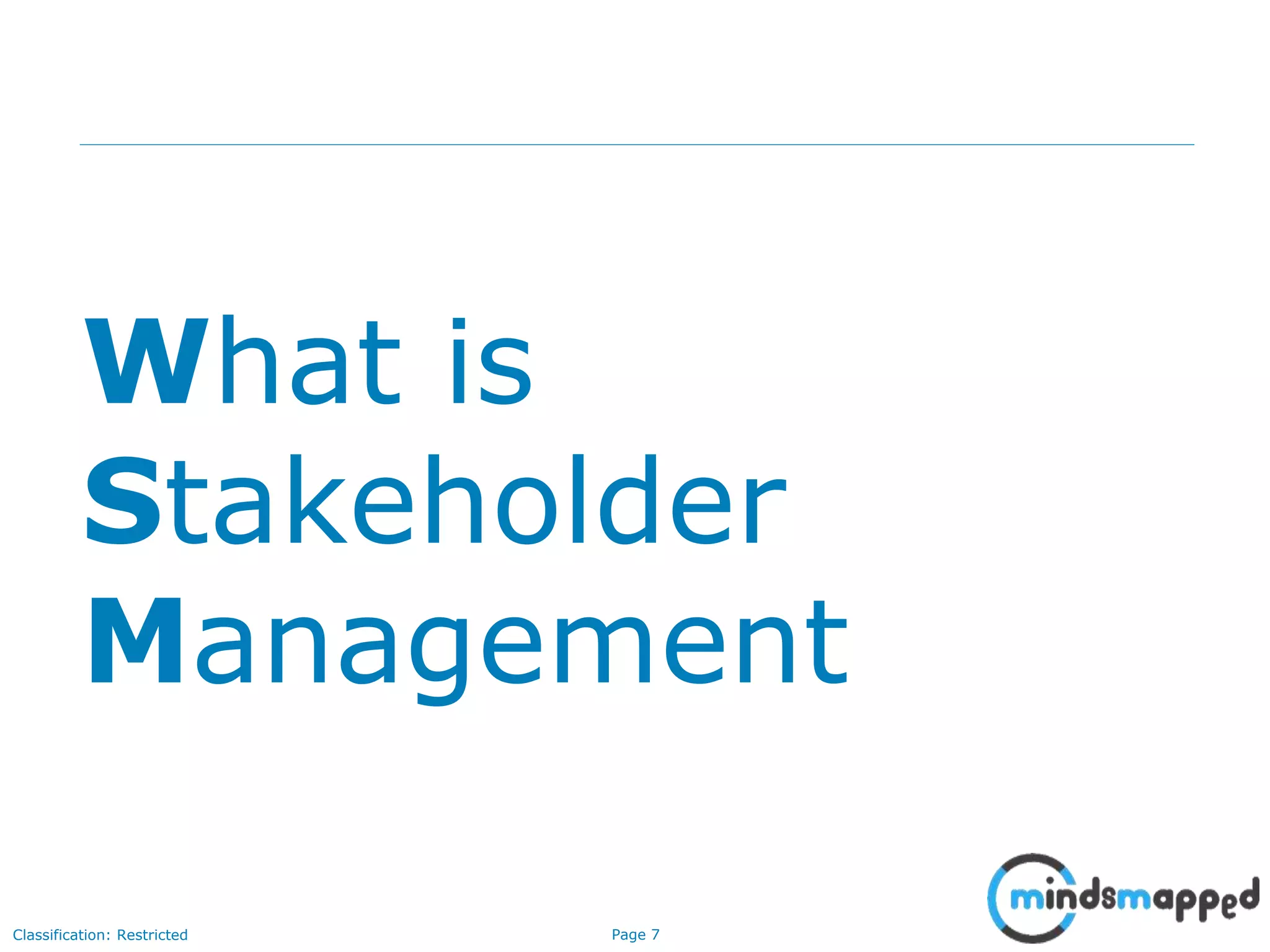 Stakeholder Management | PPSX