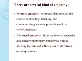 Skills in Counseling | PPT