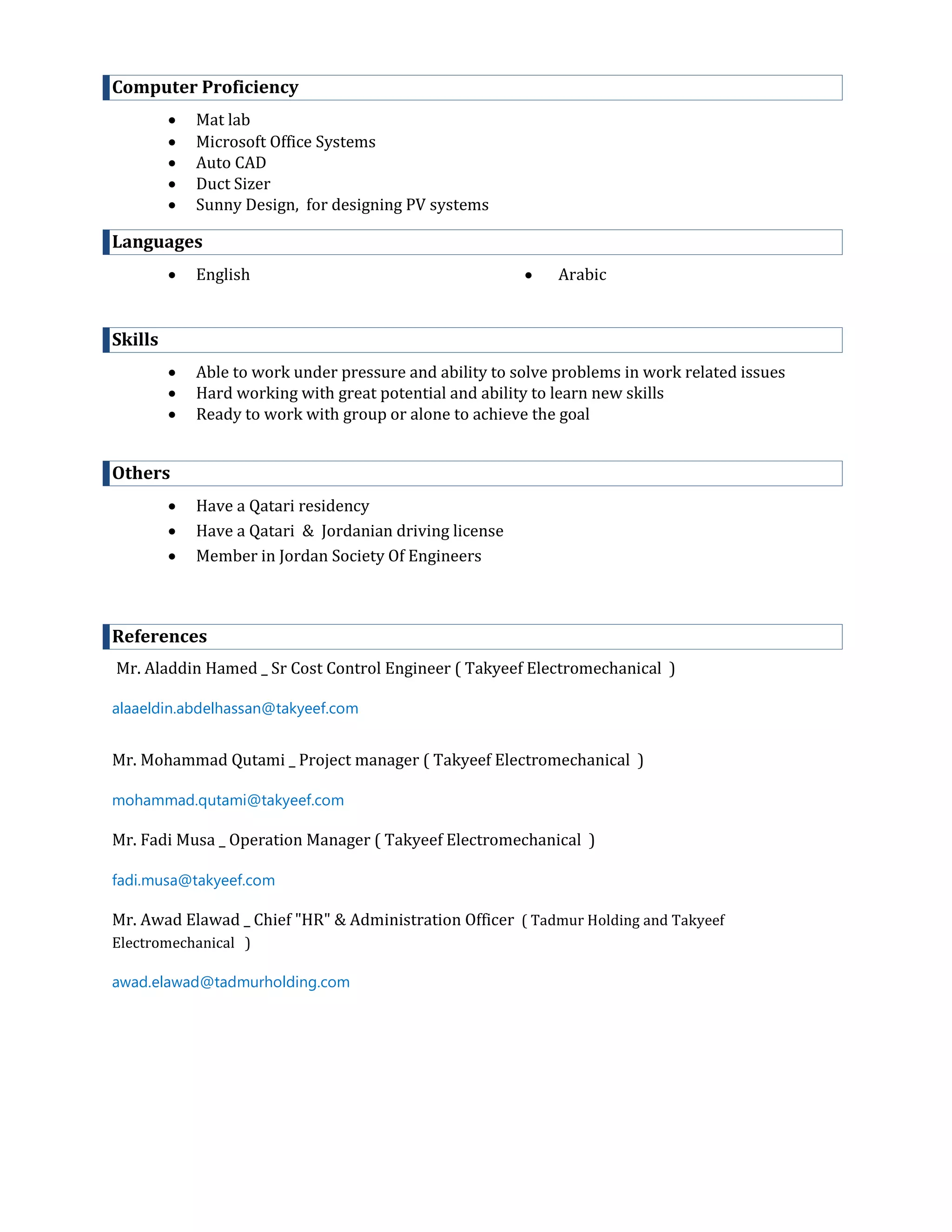 Cv Eng Reda Al Rifai Pdf