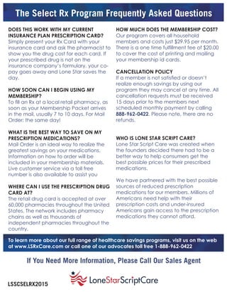 Select Rx Brochure | PDF