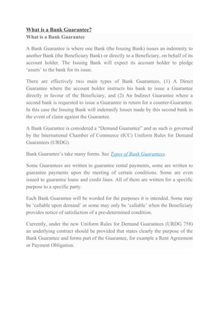 Leasing -BANK GUARANTEE | DOC