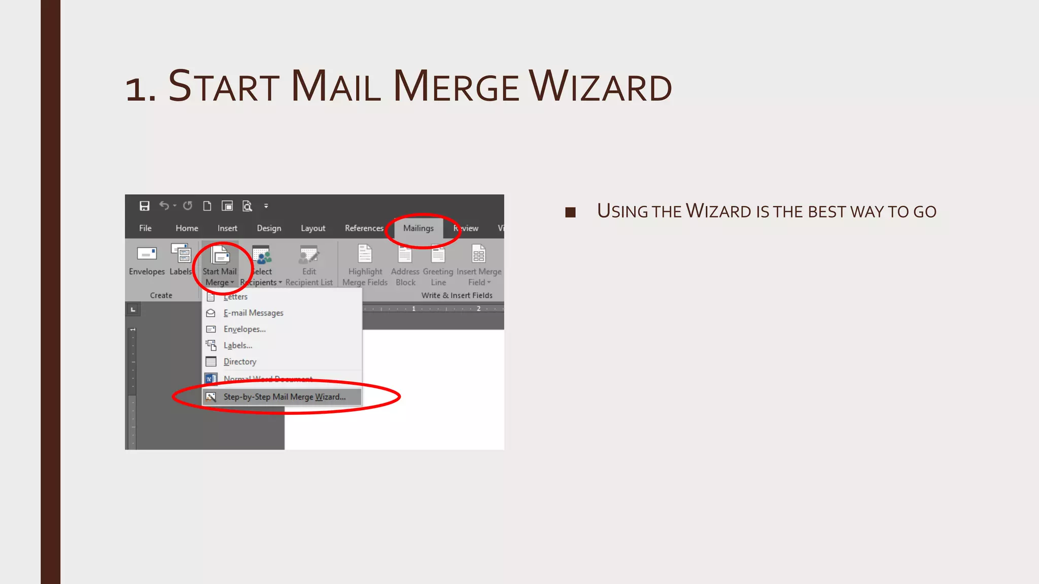 Mail merge madness!! | PPTX