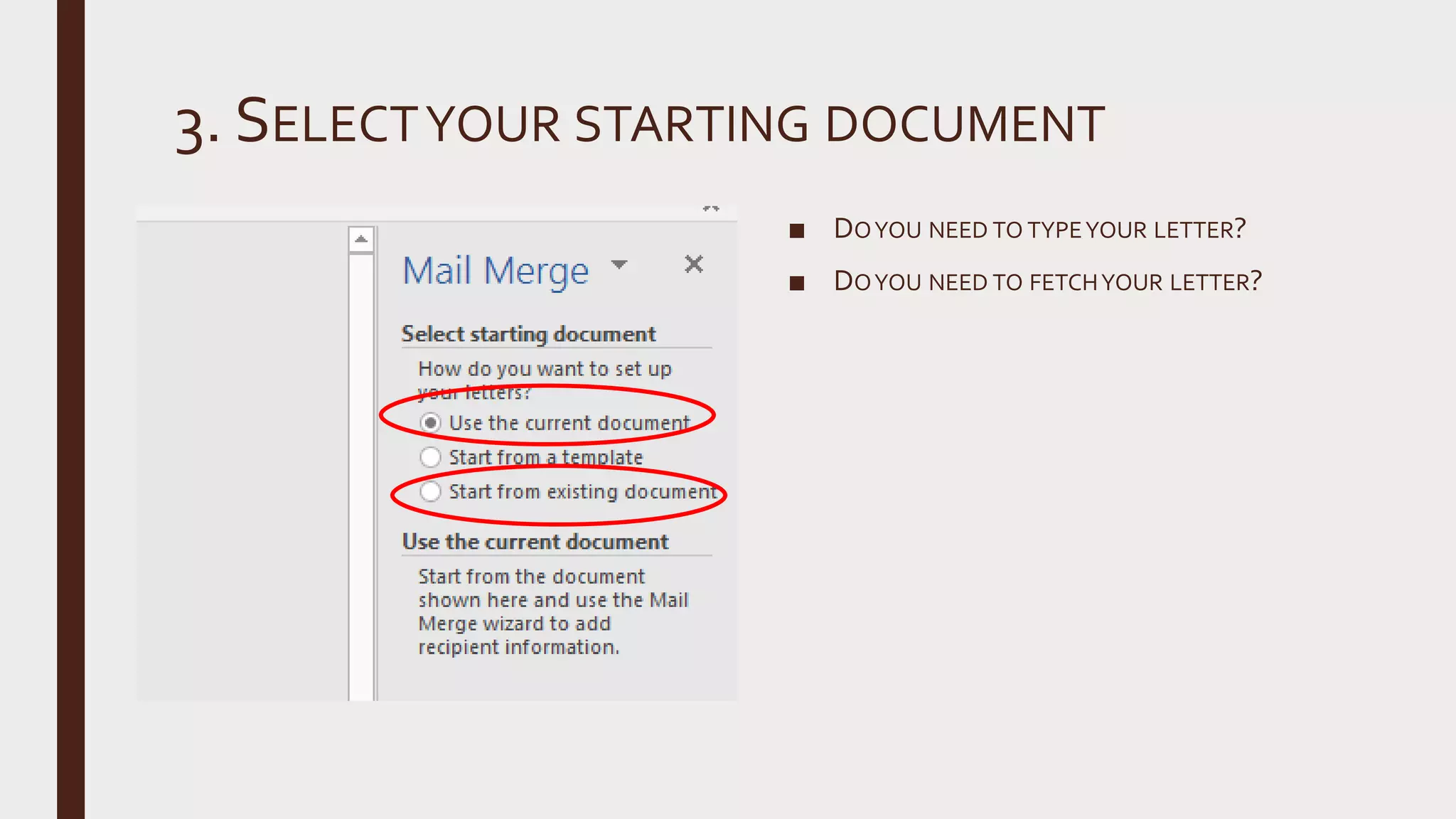 Mail merge madness!! | PPTX