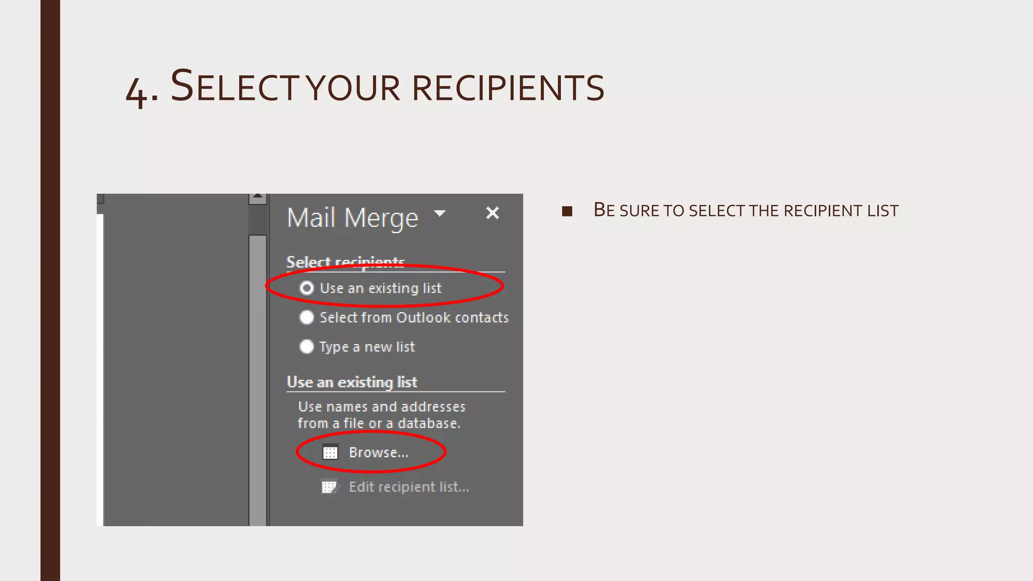 Mail merge madness!! | PPTX