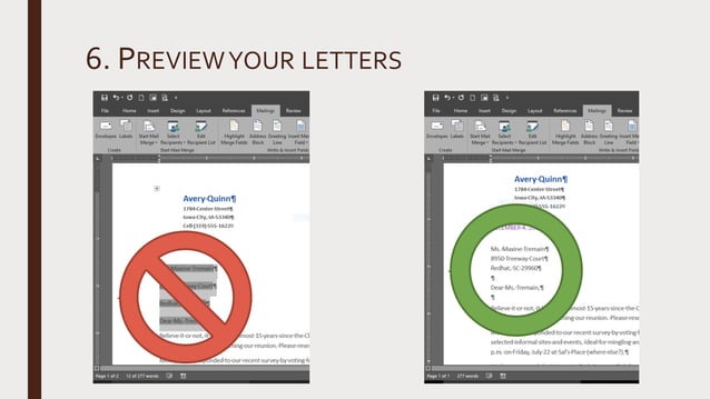 Mail merge madness!! | PPTX