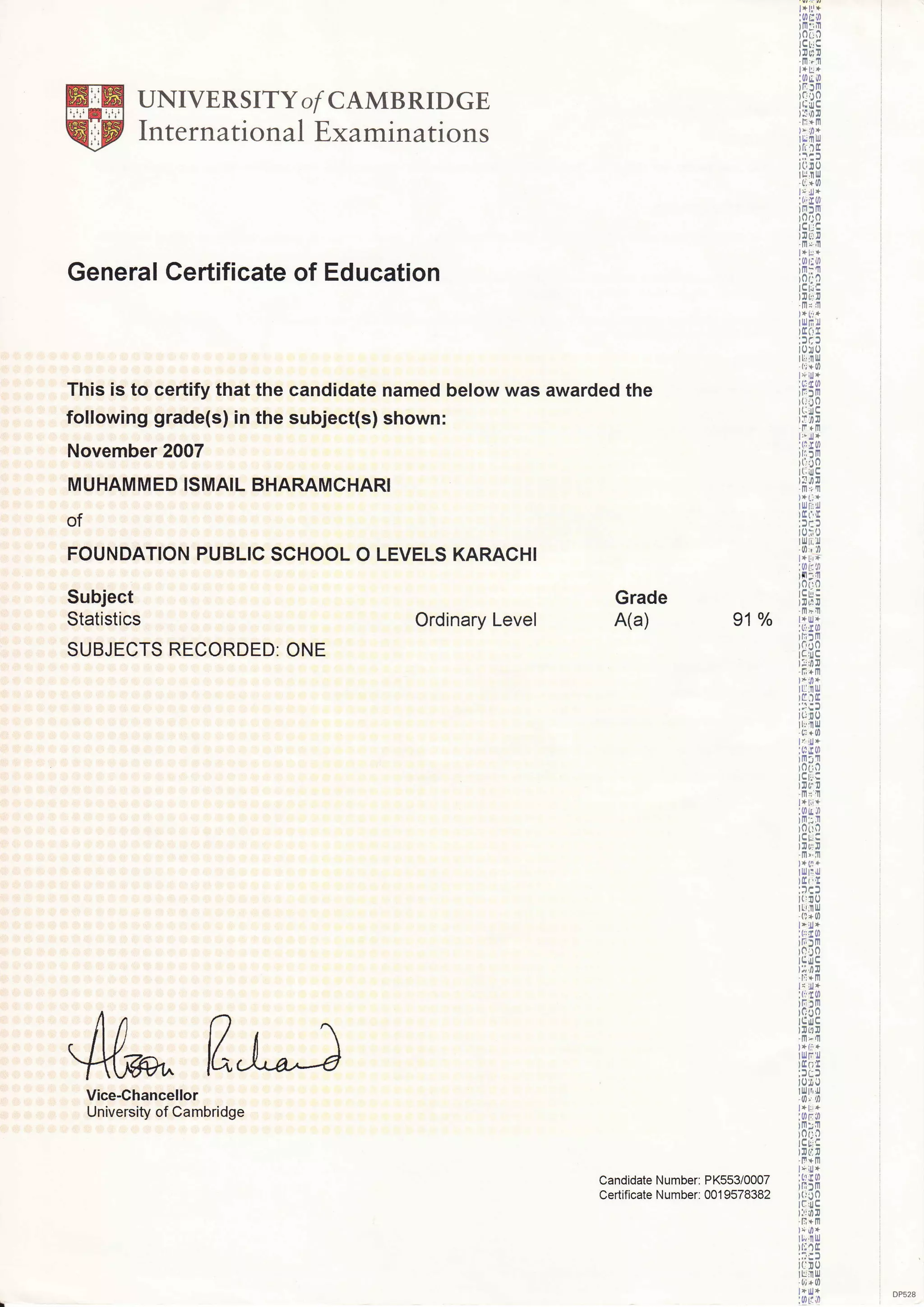 O-Level Result | PDF