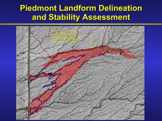 Mapping Piedmont Landforms in Arizona Using ArcGIS and the Trimble ...