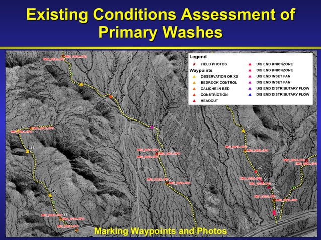 Mapping Piedmont Landforms in Arizona Using ArcGIS and the Trimble ...