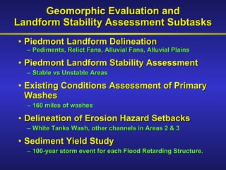 Mapping Piedmont Landforms in Arizona Using ArcGIS and the Trimble ...