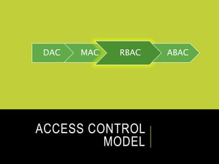 Abac and the evolution of access control | PPTX
