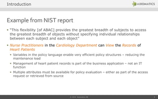 Do you have a business case for Attribute Based Access Control (ABAC ...