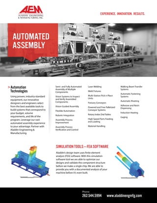 Innovation Begins With AEM-2015-07 | PDF