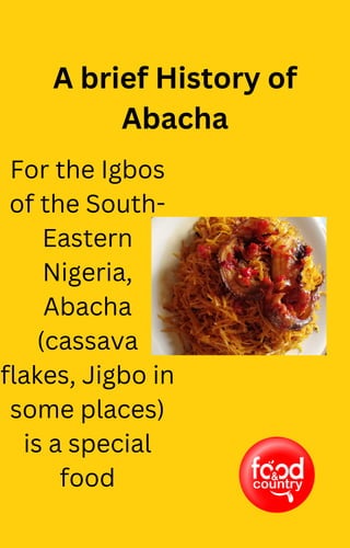 abacha (1).pdf | Cooking | Food & Drink