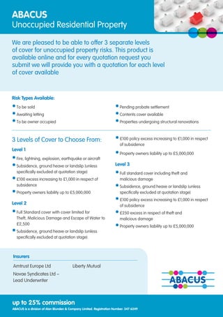 ABACUS Product Information | PDF