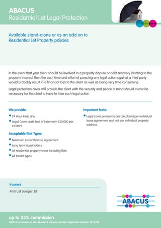 ABACUS Product Information | PDF