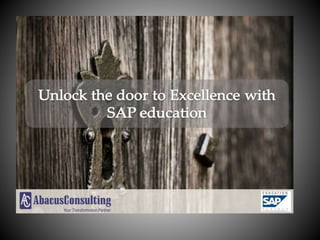 AbacusConsulting - SAP Education | PPT