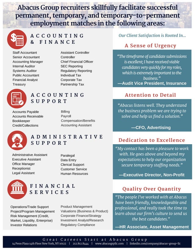 Abacus Group Services Overview | PDF