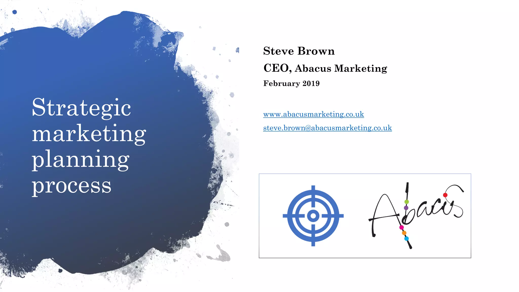 Abacus Marketing - strategic marketing planning process - February 2019 ...