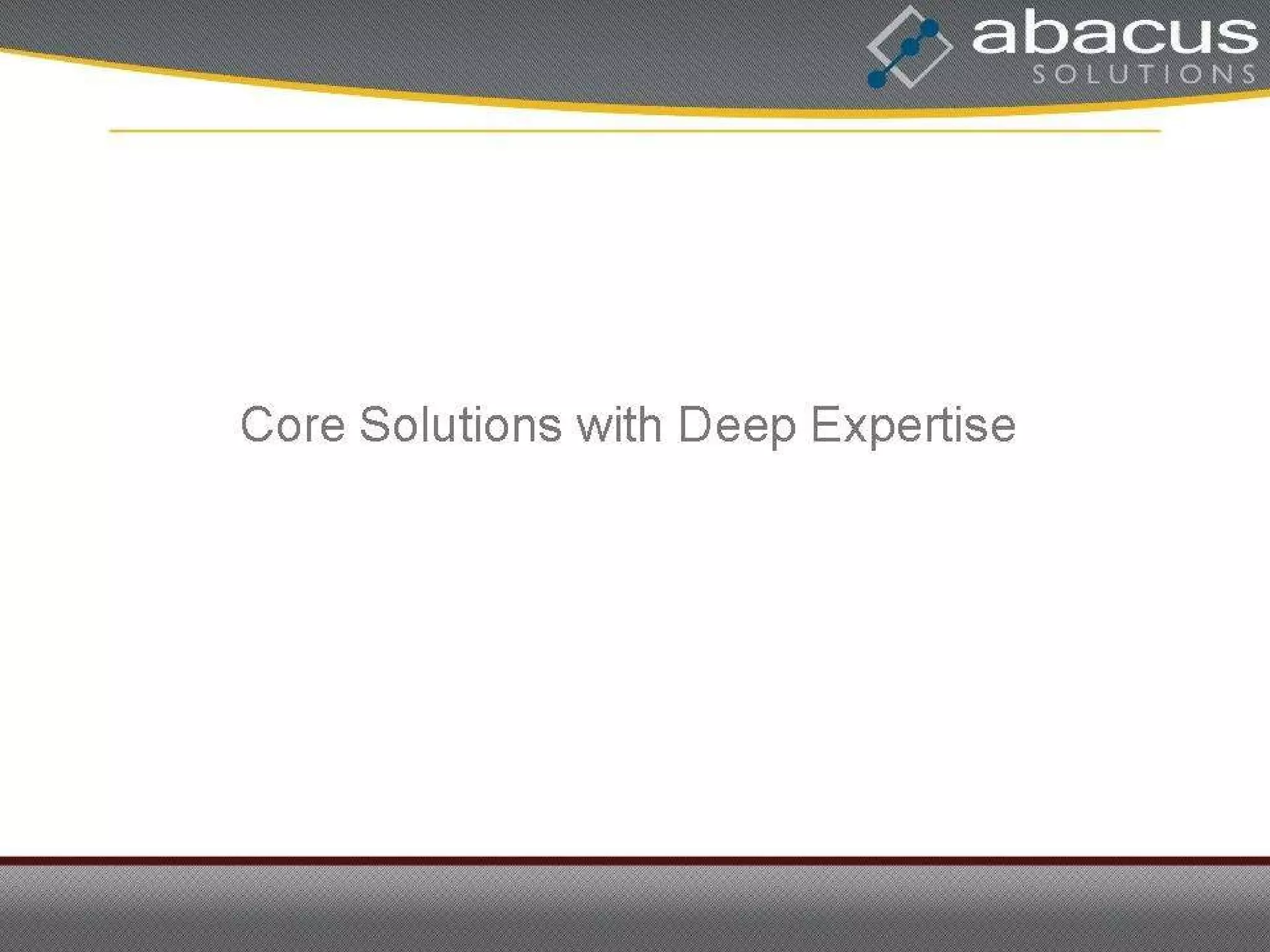 Abacus Solutions - Overview | PPT