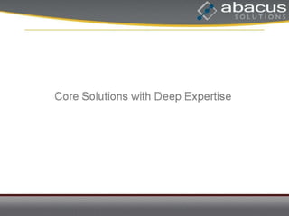 Abacus Solutions - Overview | PPT
