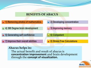 Abacus Presentation by AVAS INDIA | PPTX