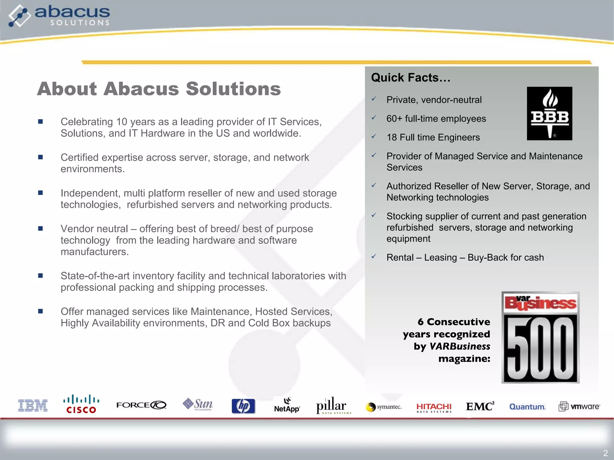 Abacus Presentation | PPT