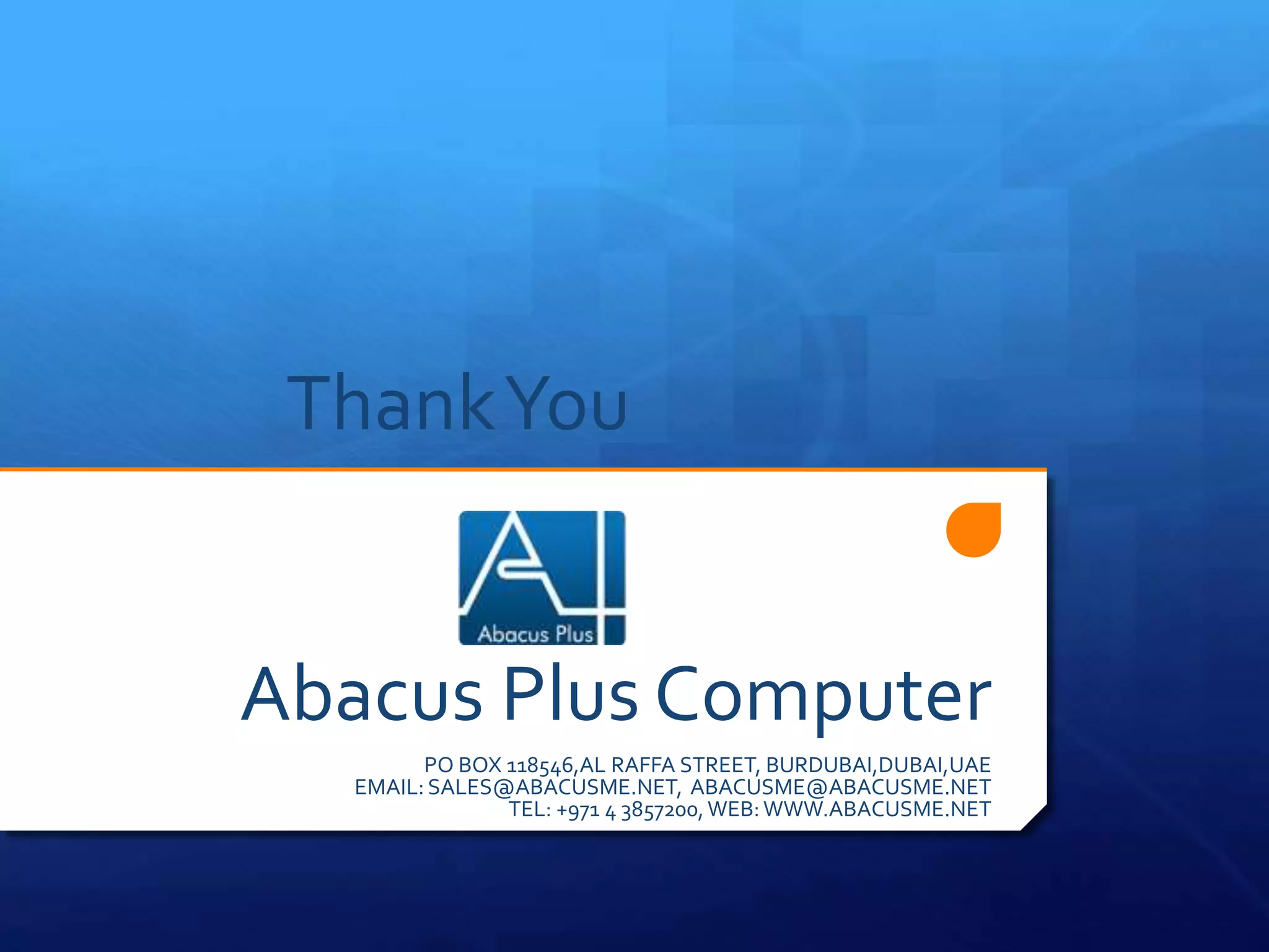 Abacus Computer LLC | PPT