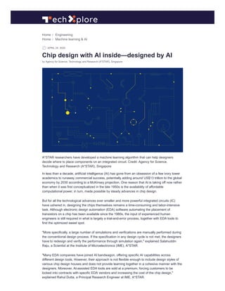 Chip design with AI inside—designed by AI | PDF