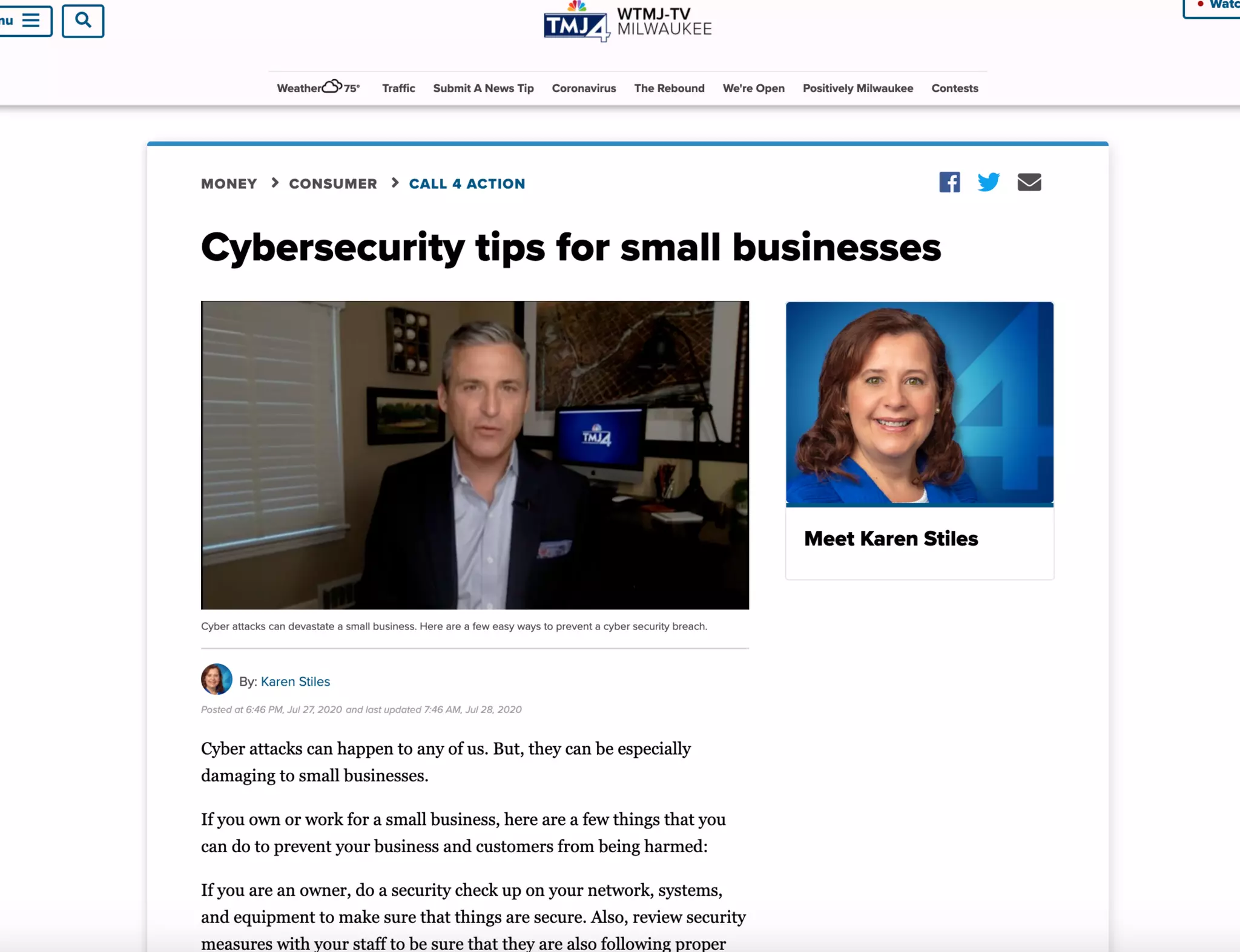 Cybersecurity tips for small business | PDF