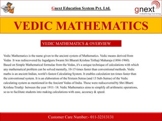 Abacus, vedic mathematics introduction and proposal for schools | PPTX
