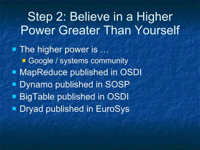 Daniel Abadi: VLDB 2009 Panel | PPT