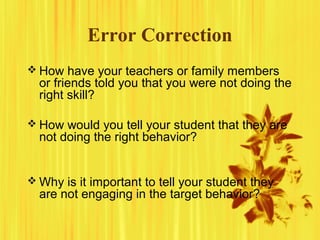 Aba effective instruction modules | PPT | Educational Assessment ...