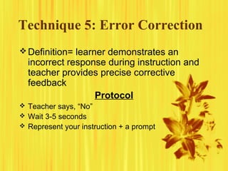 Aba effective instruction modules | PPT
