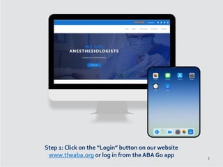 Aba go registration slideshare v01 | PPT