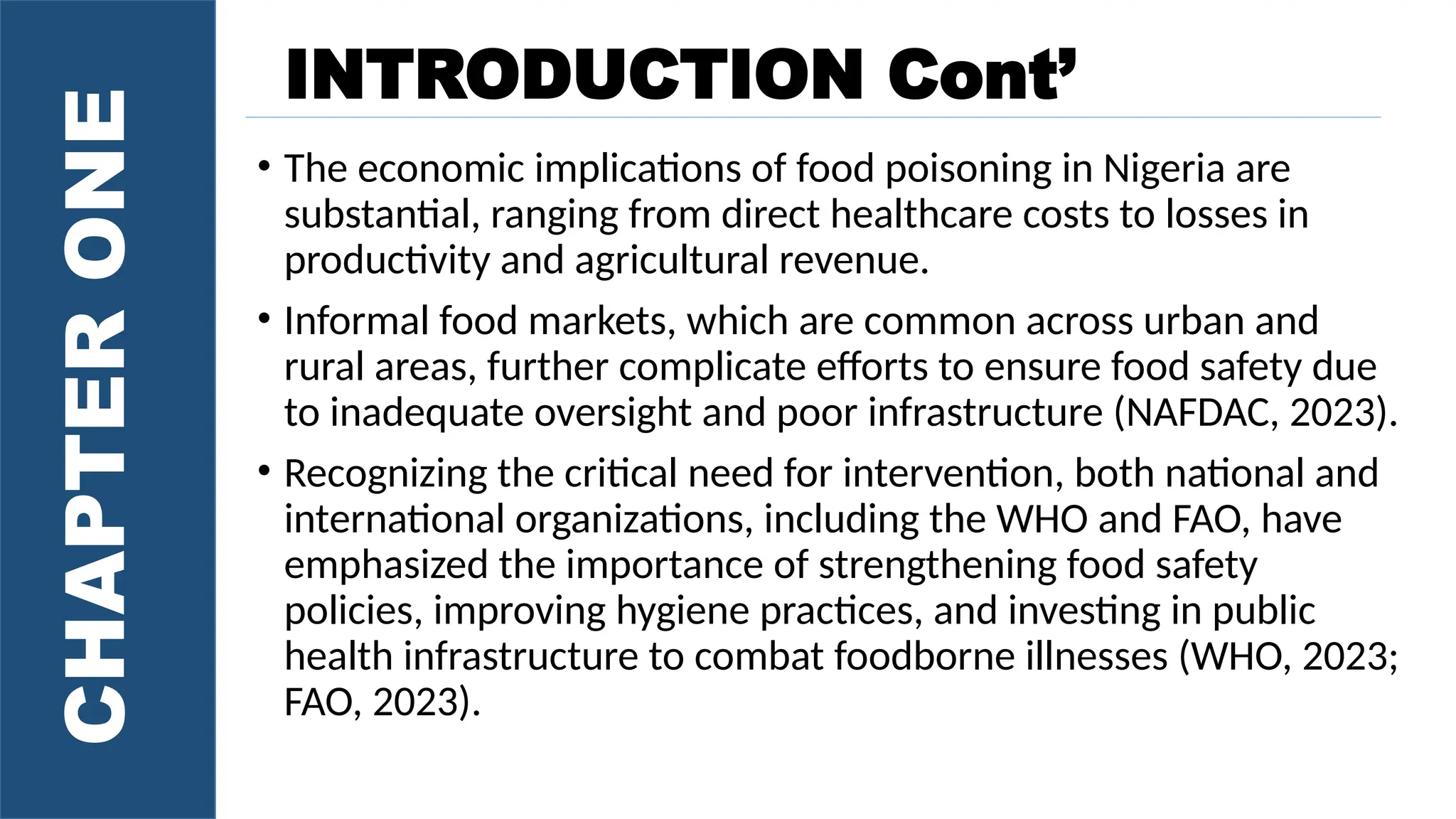 Food poisoning, Its Causes, Effects and Control measures | PPTX