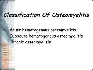 Abah Presentation osteomyelitis management.ppt