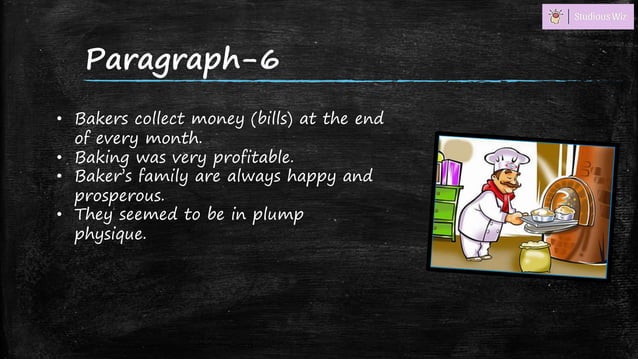 A Baker from Goa | PPT | English | Seminar | Class 10 | Studious Wiz