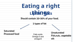 a balanced diet.pptx. A balanced diet, for the 7th grades | PPTX