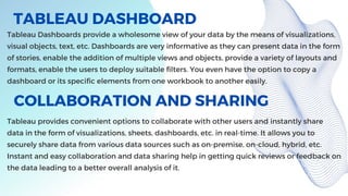10 Features of Tableau to Smoothen your Data Visualization Tasks | PPTX