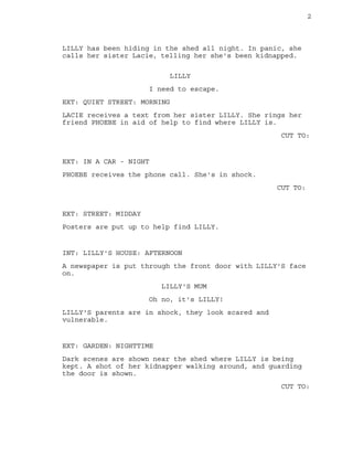 Abandoned script 2 | PDF | Family and Relationships