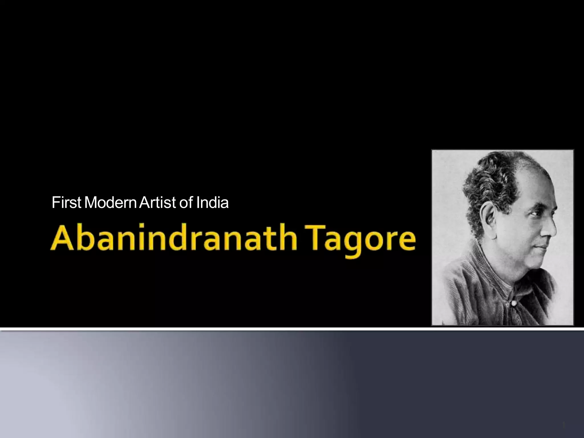Abanindranath tagore | PPTX