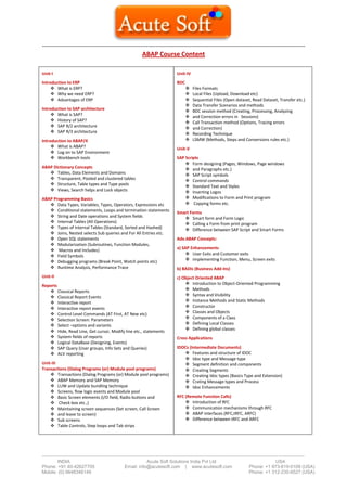 Abap | PDF