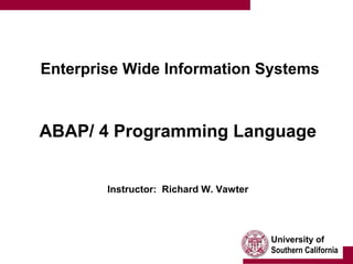 Abap | PPT