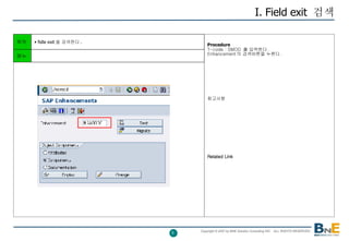 Abap Field Exit Guide | PPT
