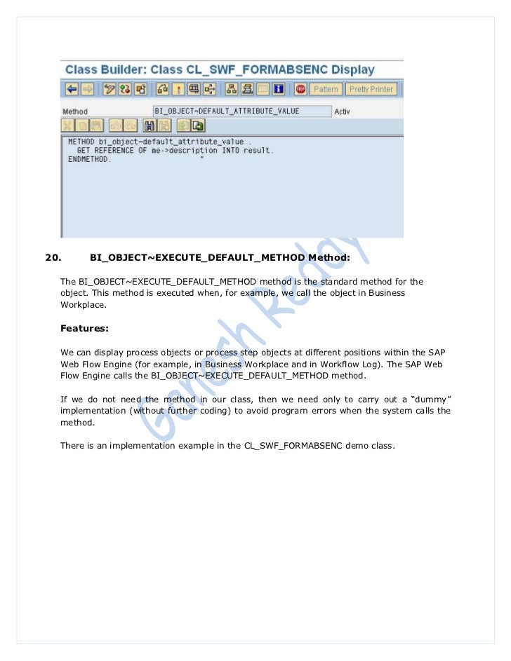 Abap Object Oriented Programming Tutorials