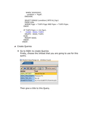 Abap query | PDF
